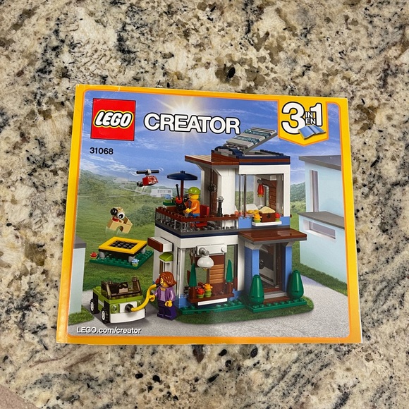 Toys | Lego 3168 Modular Modern Home Instruction Book Manual | Poshmark